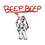 Overly Sarcastic Productions - Beep Beep Sticker